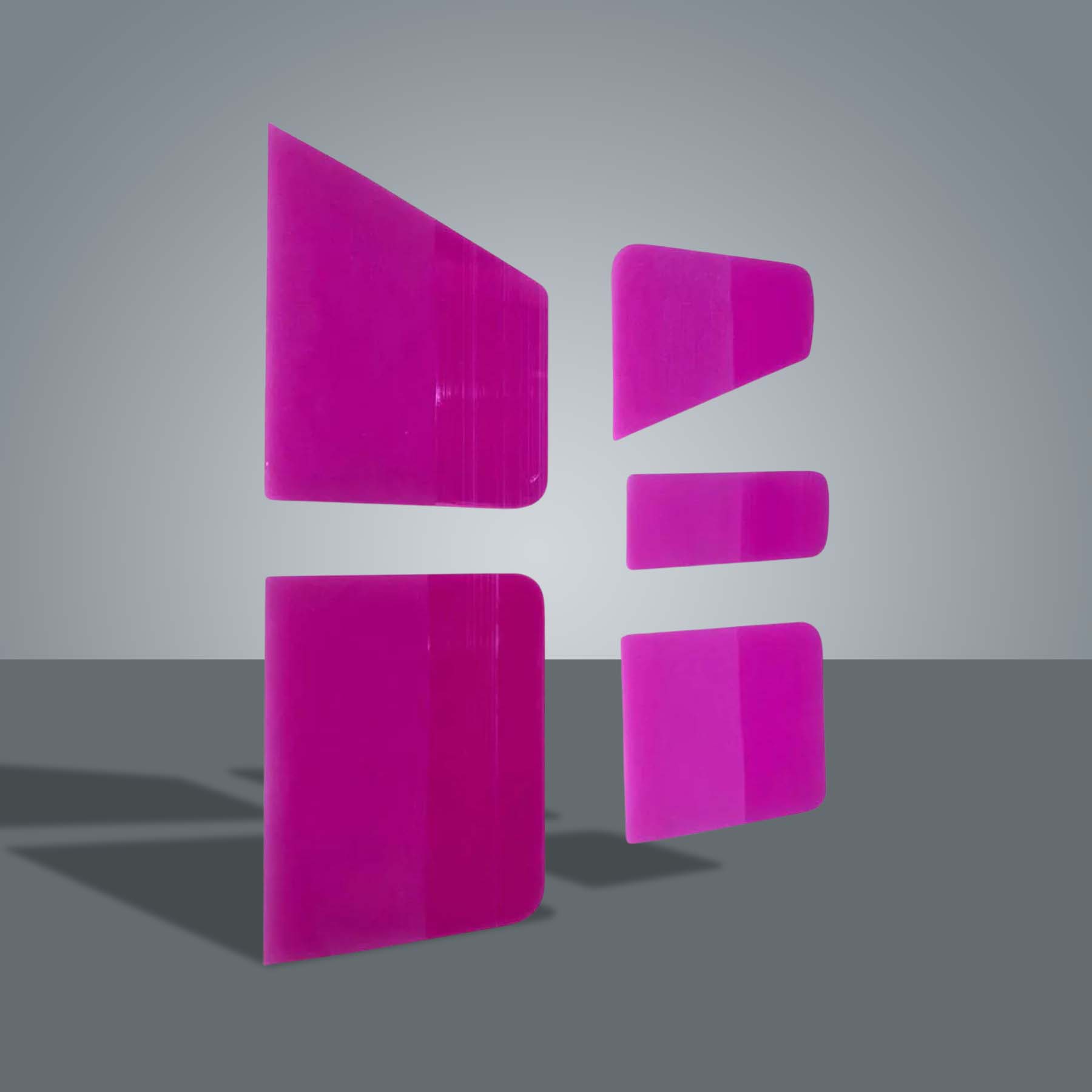 PPF Application Squeeze (Pink) – Set Of 5 - DETAILMAX